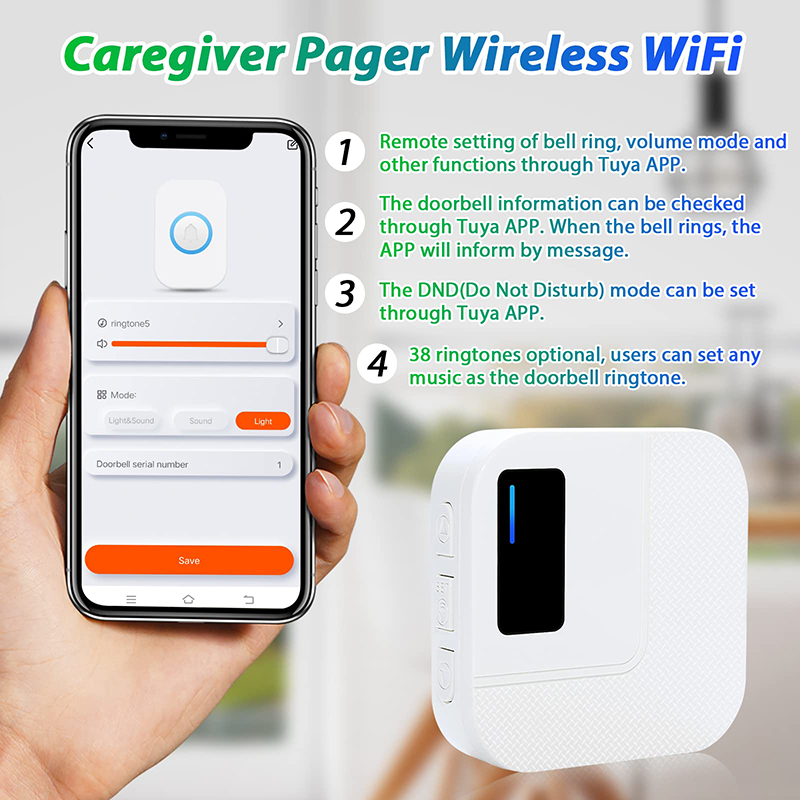 - Buy Custom nurse pager, WiFi Smart TUYA Caregiver Pager, WiFi Smart ...