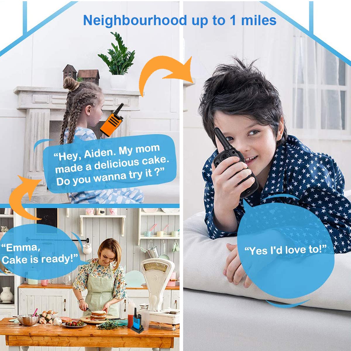Daytech Intercoms Wireless for Home- 1 Mile 16 Channels Wireless Home ... Daytech Intercoms Wireless for Home- 1 Mile 16 Channels Wireless Home ...